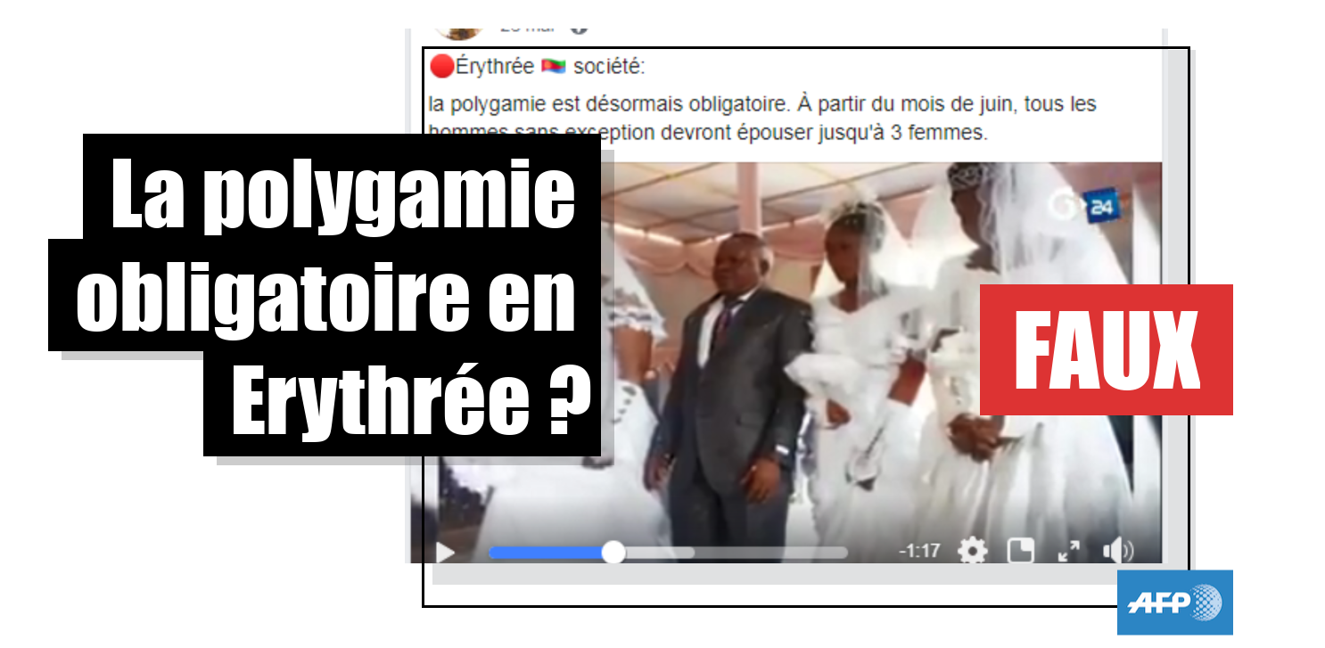 Non, la polygamie n’est pas obligatoire en Érythrée | Factuel