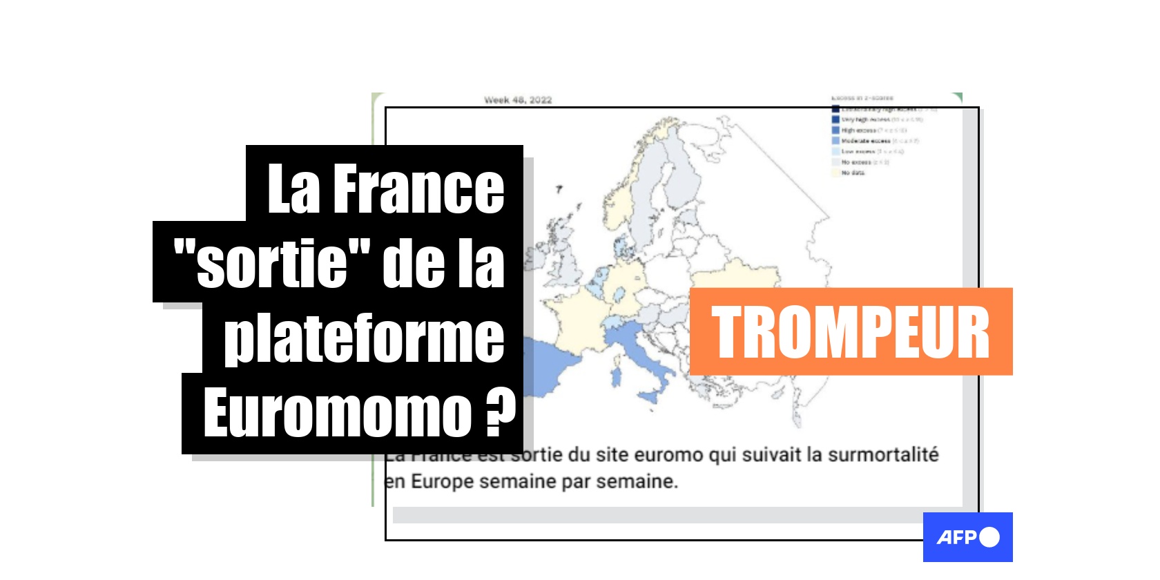 Mortalité : la France "sortie" de la plateforme Euromomo ? Un problème de données temporaire ...