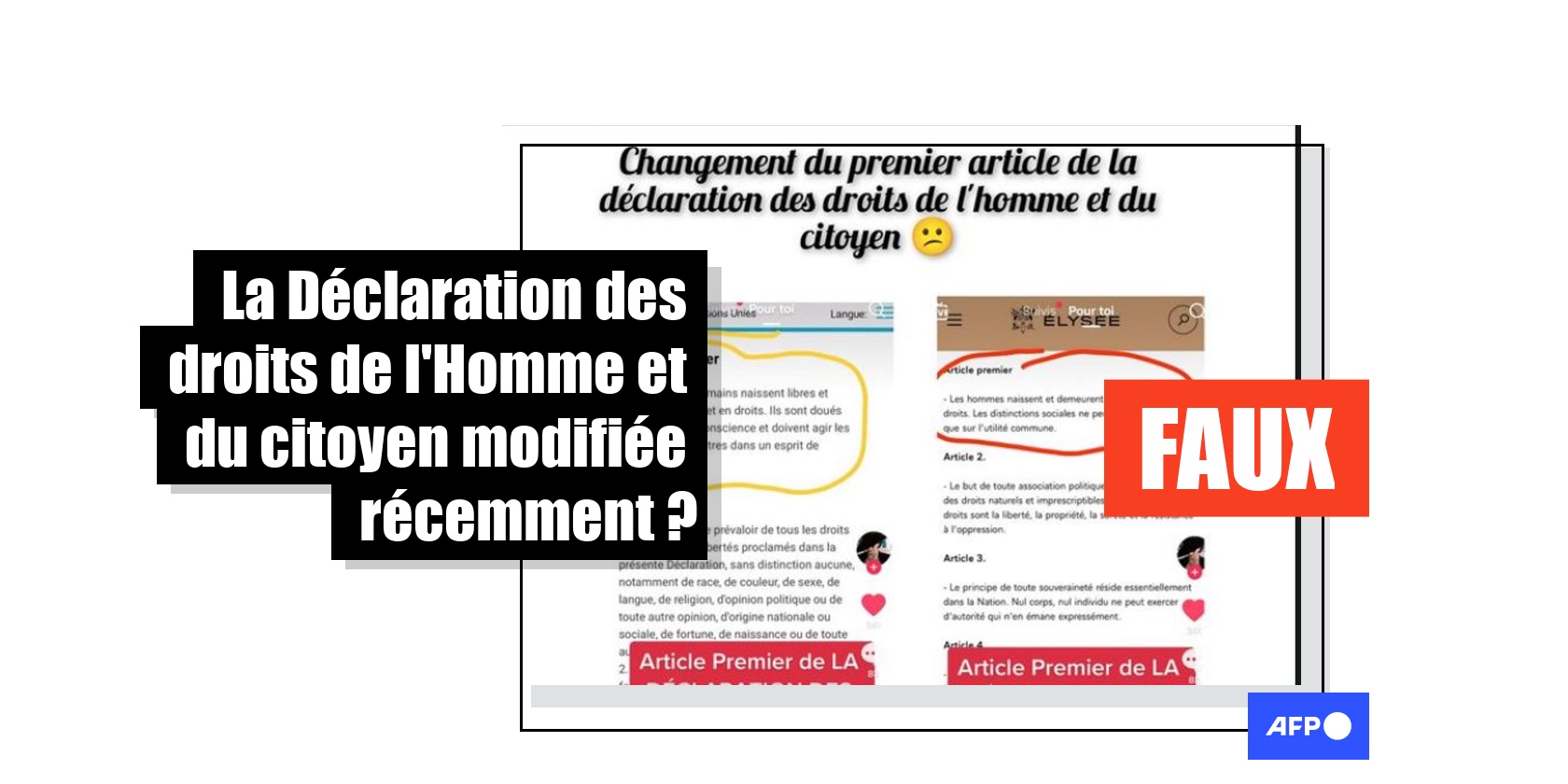 Non, la Déclaration des droits de l'Homme et du citoyen ne vient pas d ...