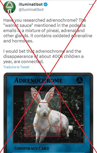L'adrénochrome, "drogue des élites à base de sang d'enfant" ? Un mythe ...