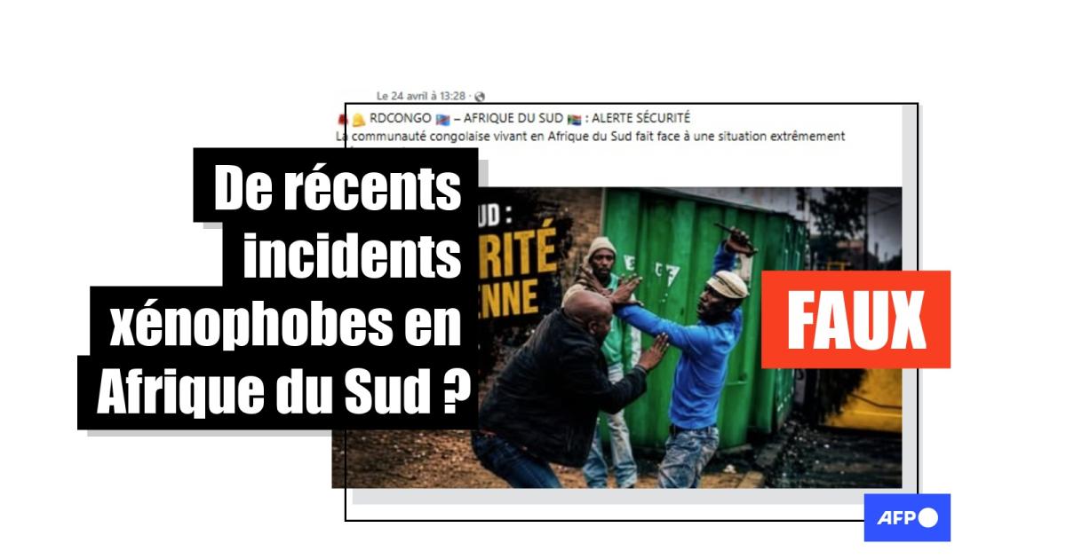 Attention, ces images ne montrent pas les actuelles tensions xénophobes ...
